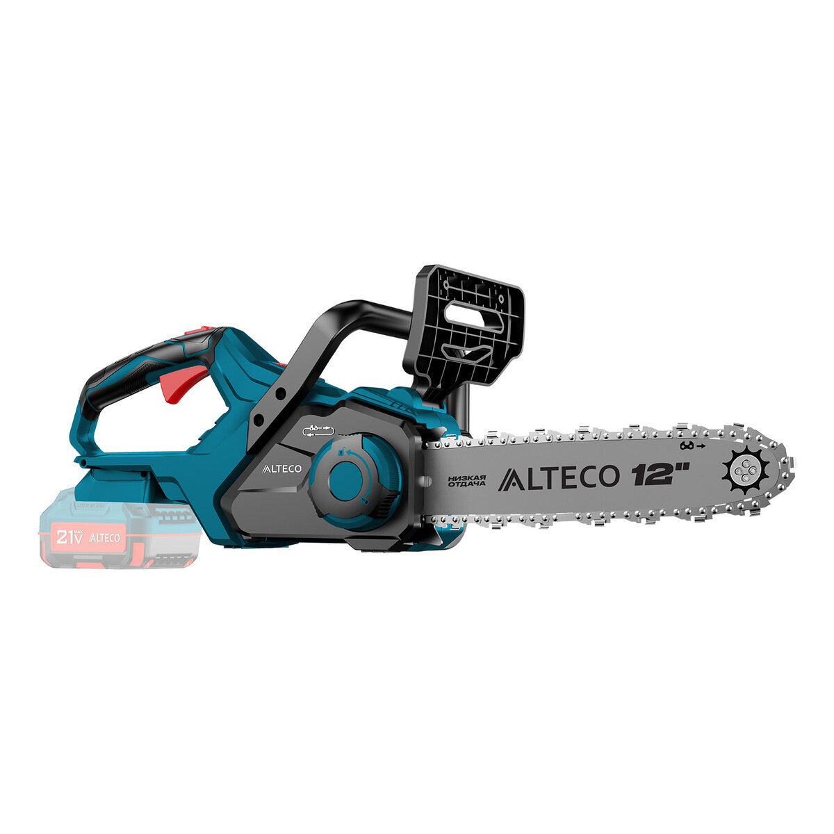 Бесщеточная аккумуляторная цепная пила ALTECO CCS 21-30 BL Solo (без АКБ И ЗУ) 78140