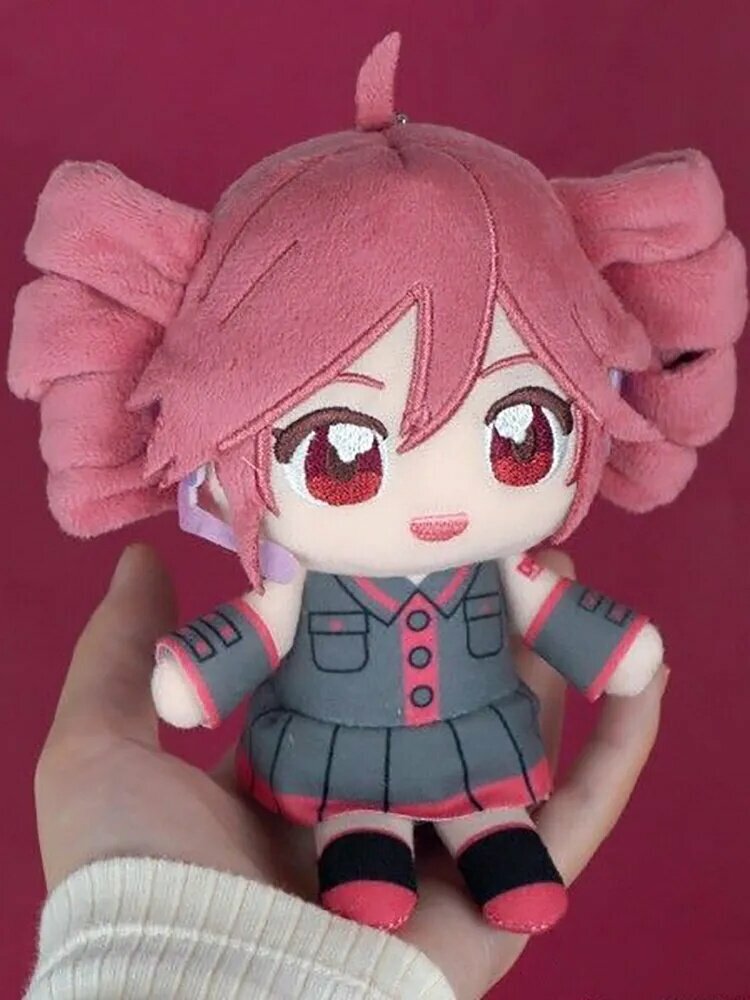 Плюшевая игрушка Kasane Teto Nuipurike Mascot Ball Chain 20cm
