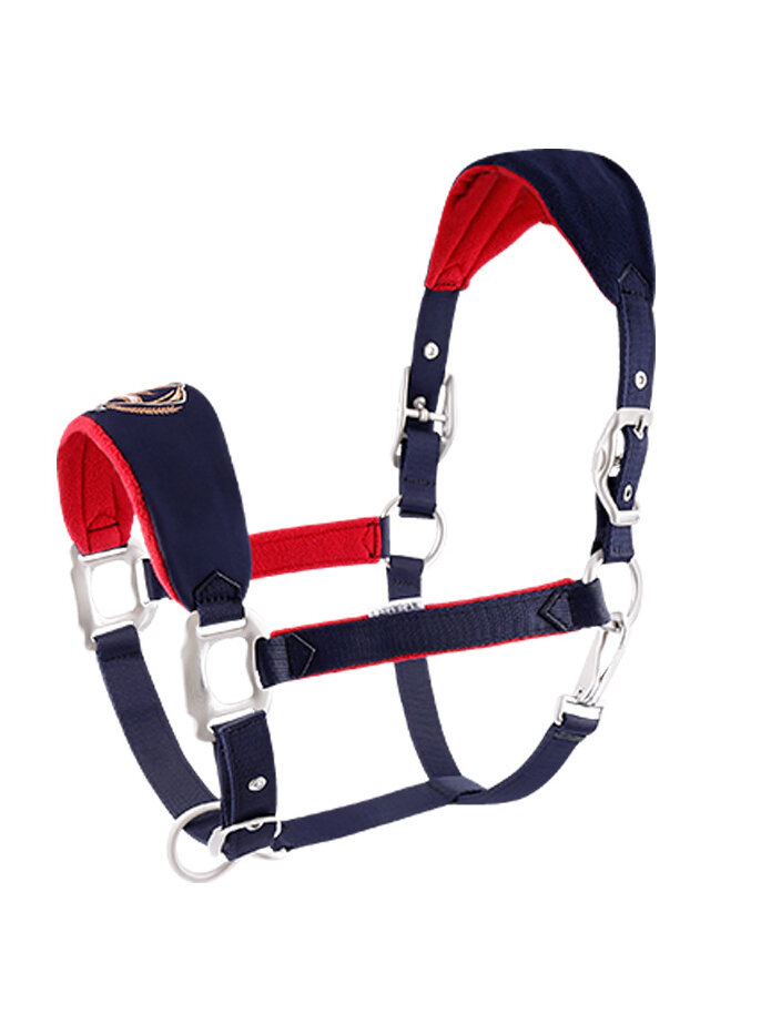 Недоуздок Cavassion S, для лошадей, упряжная амуниция, текстиль, 47x35x5 см