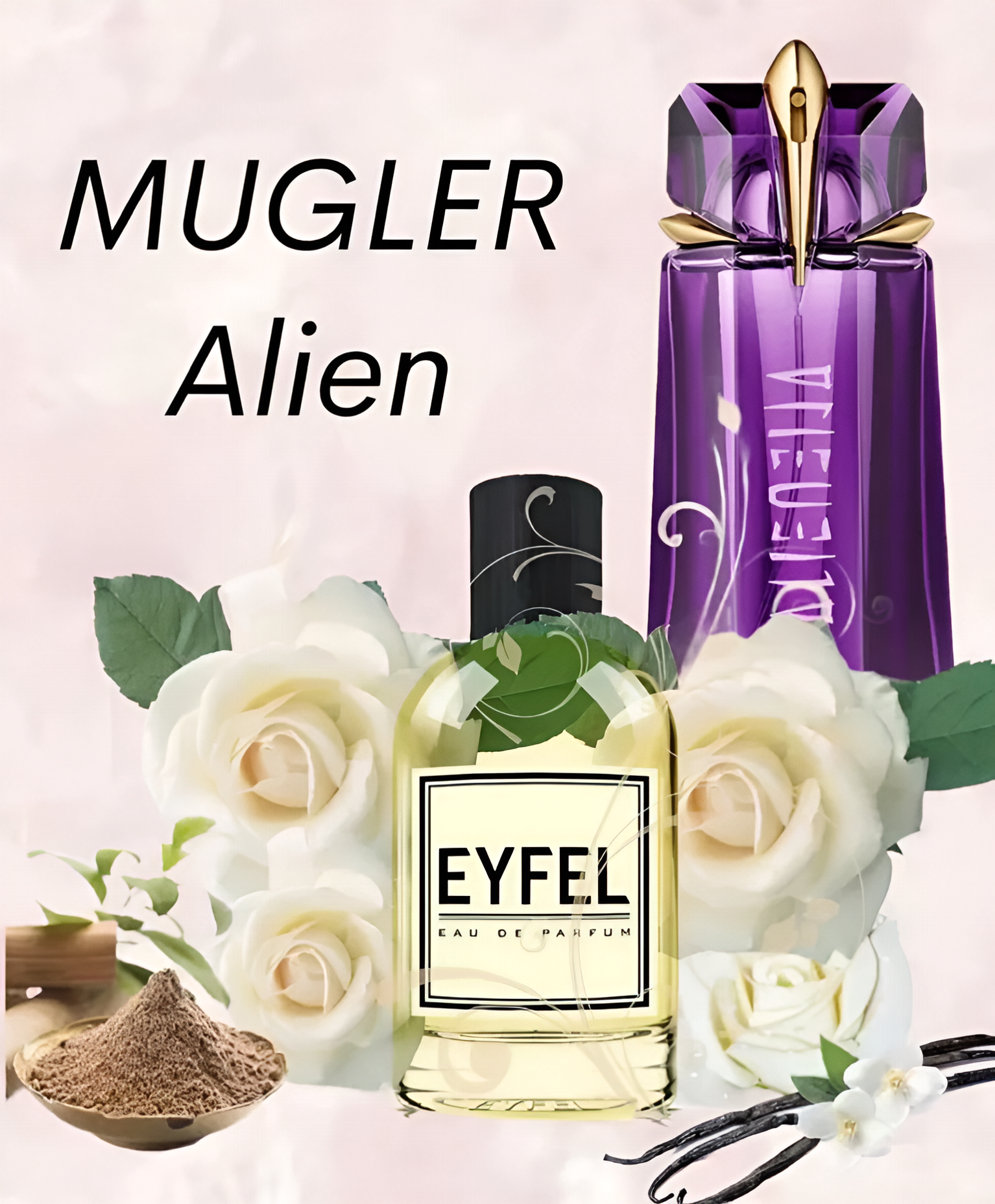 Духи женские EYFEL W108 Alien, восточный древесный, парфюм 50мл