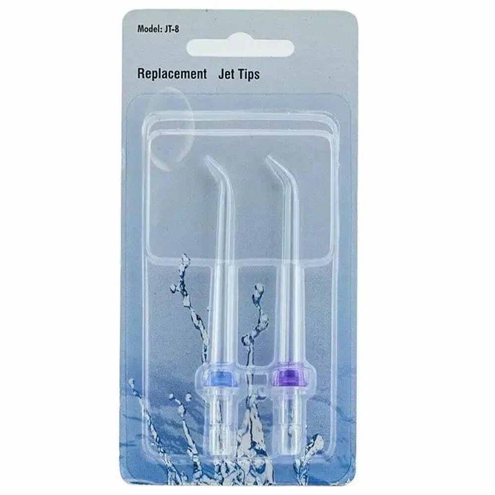 Насадки для ирригатора полости рта Revyline, для RL 450, прозрачные, 2шт