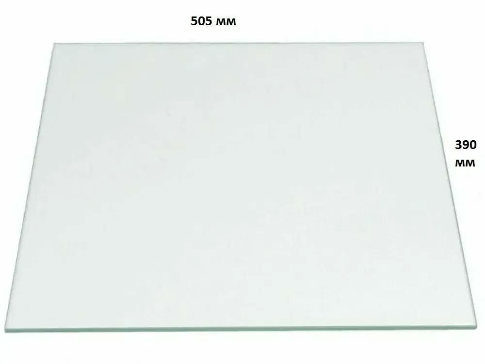 Внутреннее стекло духовки GRETA, Дружковка 505 x 390 мм