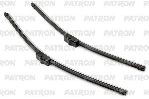 Щетки PATRON PWB470-FS, для Mazda 3 и VW Golf, плоские, 53 см + 48 см, боковой штырь