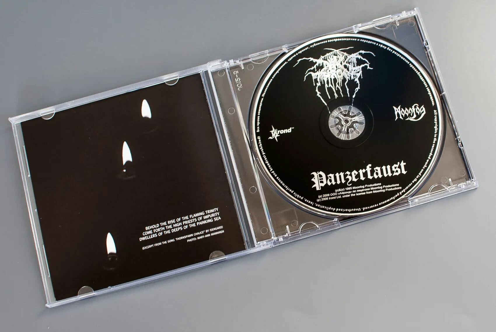 Darkthrone - Panzerfaust Аудио CD Лицензия — фото 1