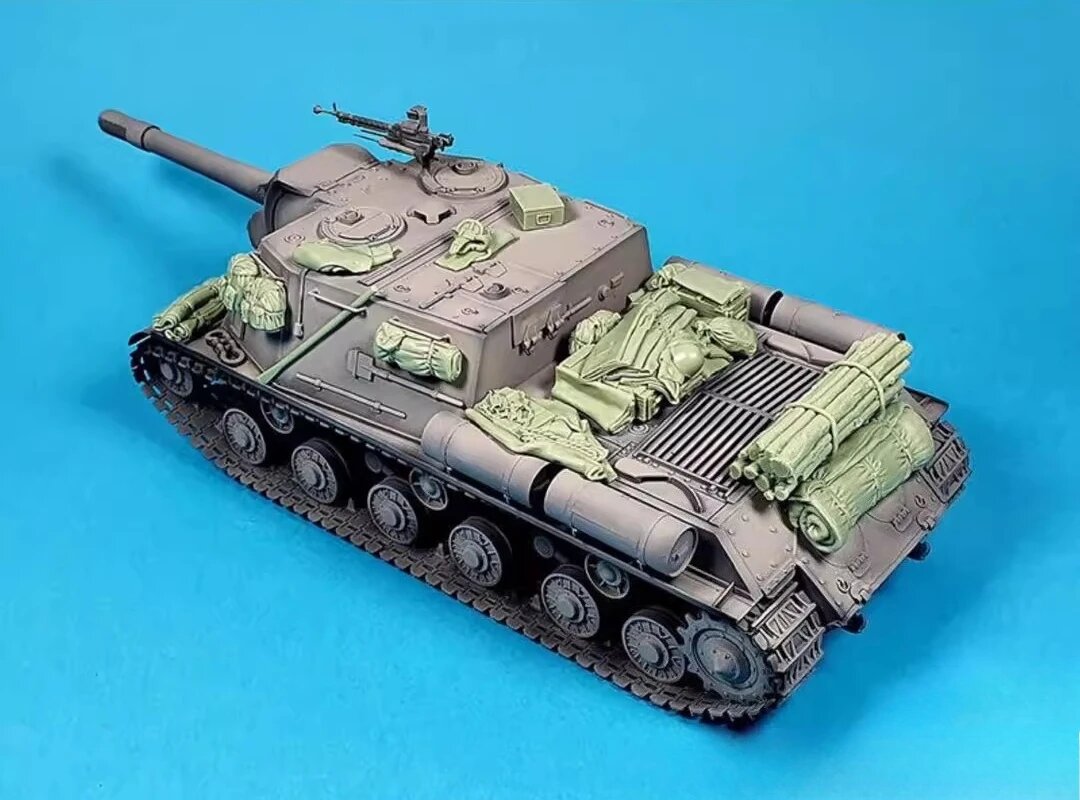 Модель танка ISU-152 из резины EVANOVM 1:35