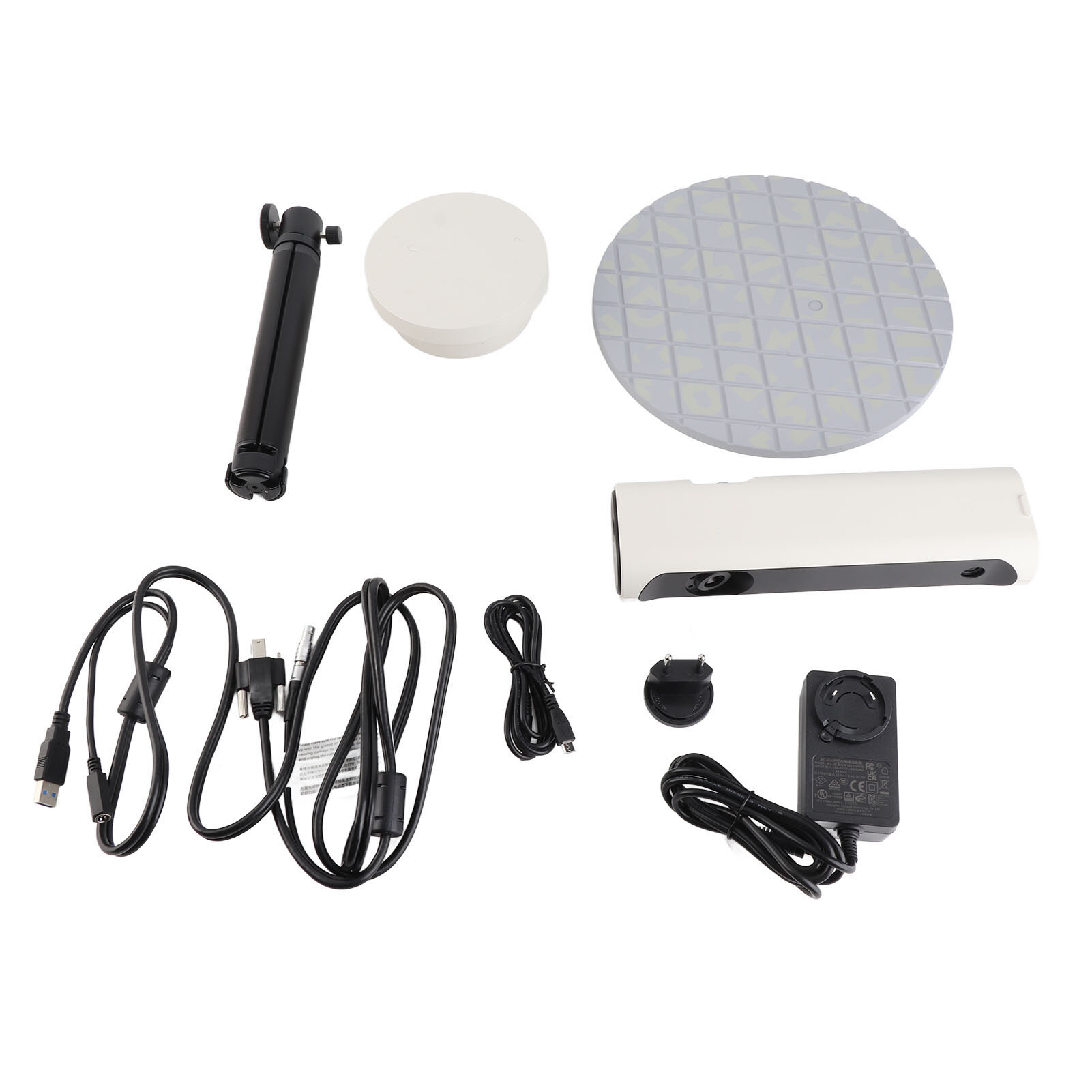 Руководитель 3D -сканер для 3D -печати 0,1 мм Точность 10FPS Сканирование быстрой скорости с интеллектуальным крупномасштабным диапазоном сканирования 400x250 мм.