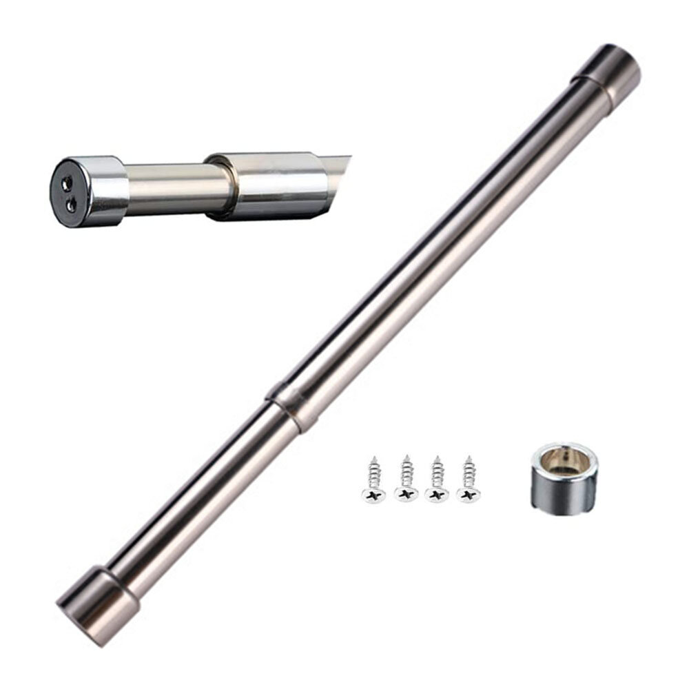 Выдвижная штанга для одежды, штанга для одежды из нержавеющей стали, труба для шкафа, душа, балкона