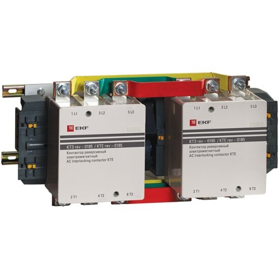 Контактор Ekf КТЭ реверсивный 185А 230В 2NO, ctr-b-r-185