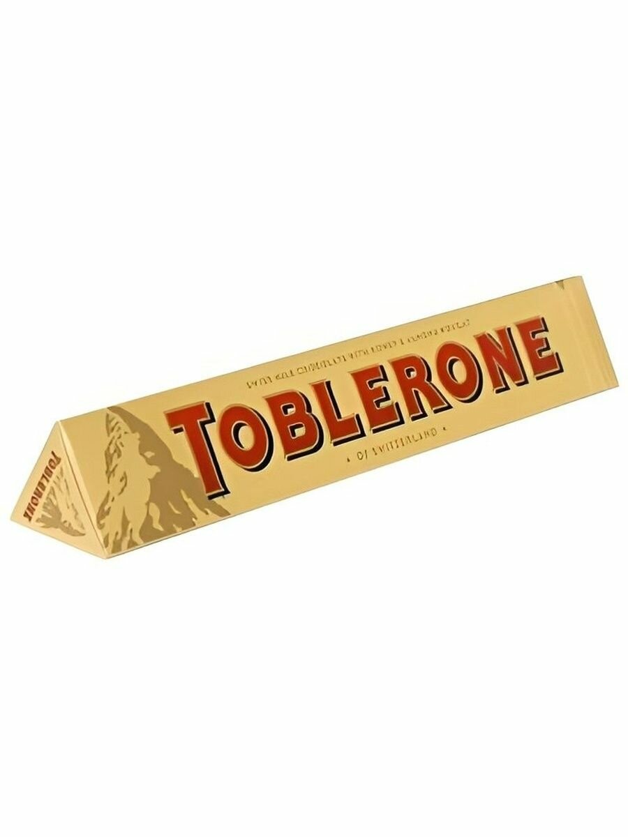 Шоколад Toblerone Молочный с медово-миндальной нугой, 340 гр. (Швейцария)