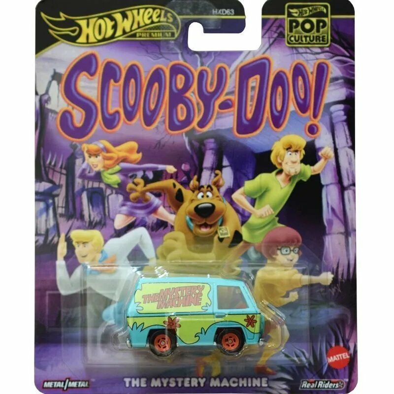 Машинка Mattel HXD63 (SCOOBY-DOO)The MYSTERY MACHINE