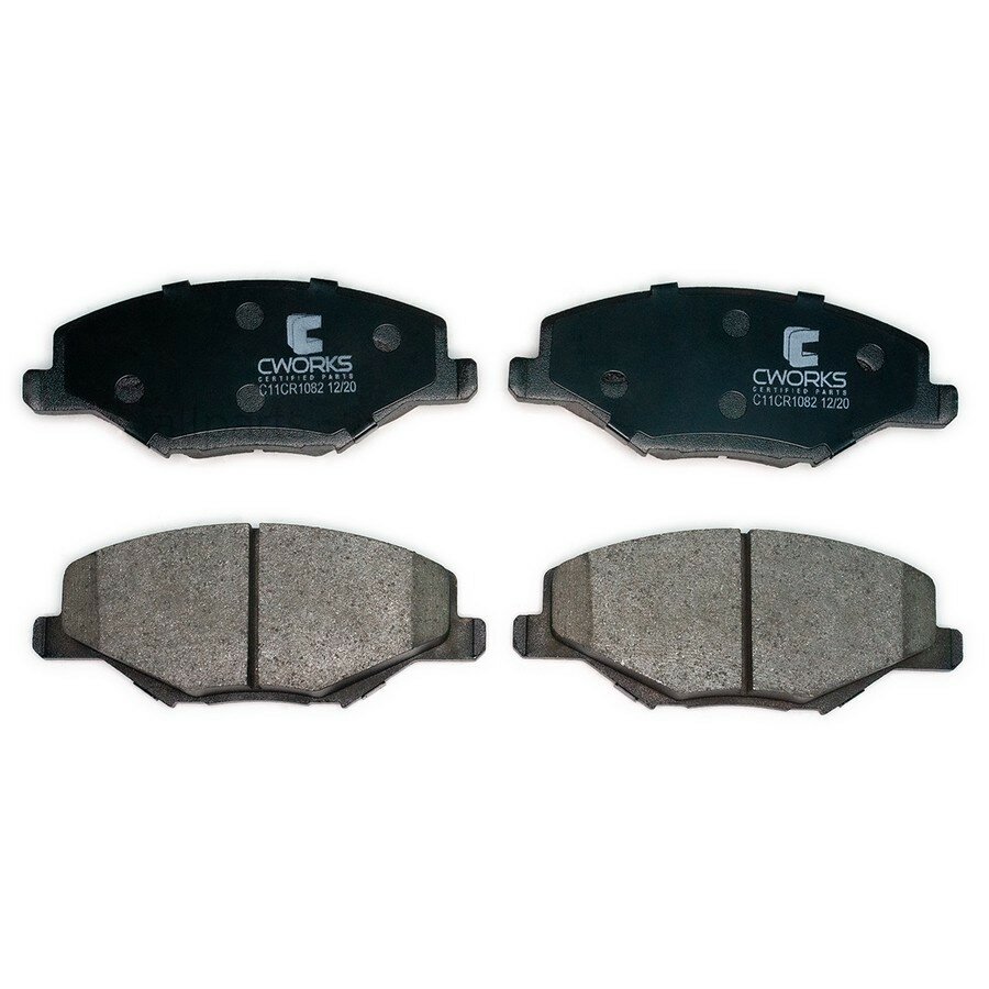 CWORKS C11CR1082 Колодки тормозные дисковые Low Metallic VAG