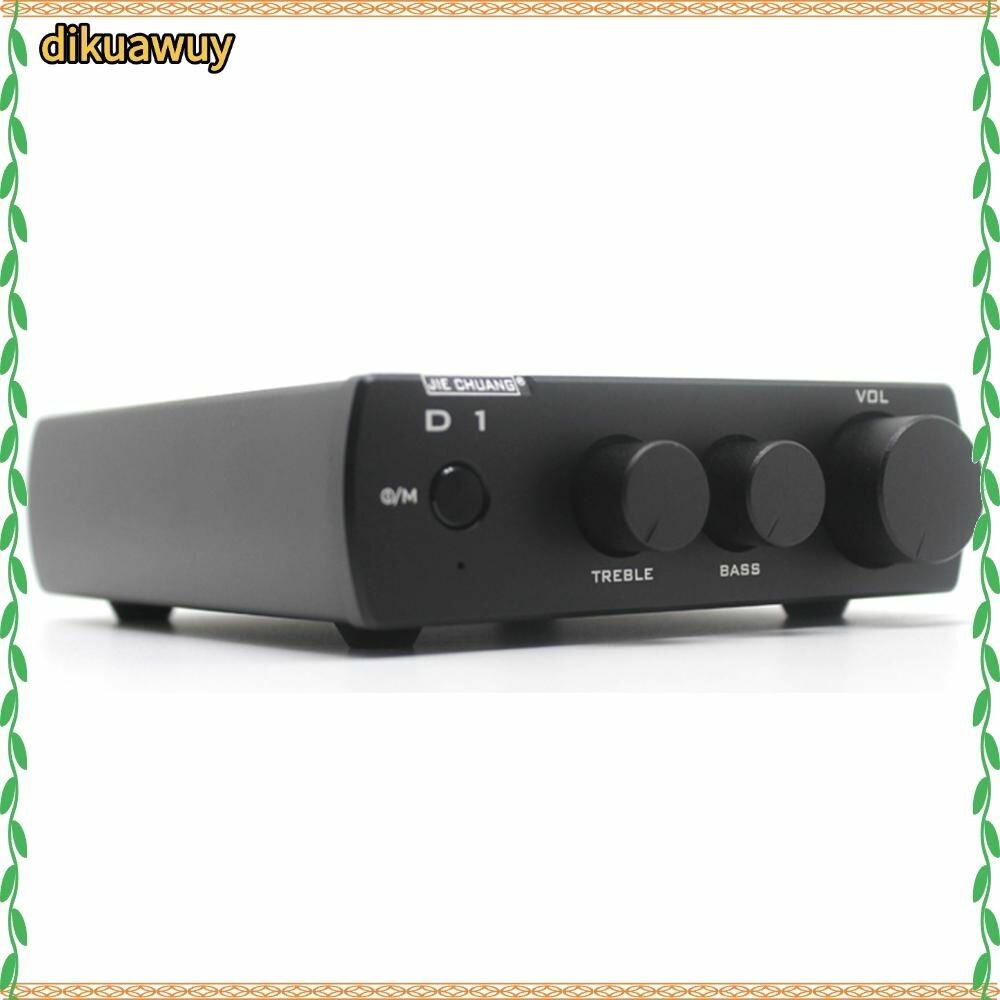 Усилитель для наушников, компактный, с независимой регулировкой басов и высоких частот, для домашнего использования