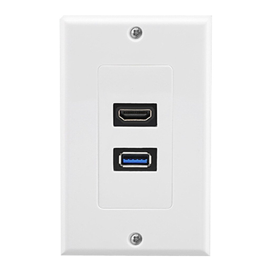 USB3.0 HDMI Настенная панель — фото 1