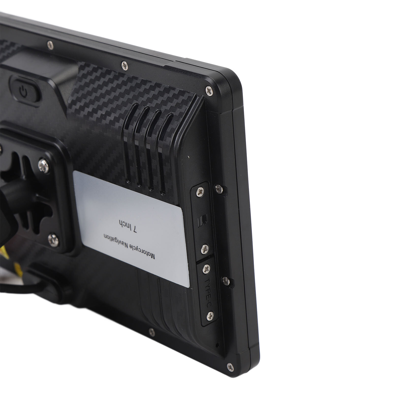 Мотоциклетный GPS-навигатор 7 дюймов IPX7 водонепроницаемый вращающийся кронштейн Bluetooth сенсорный экран GPS-навигатор для Carplay для Android Auto