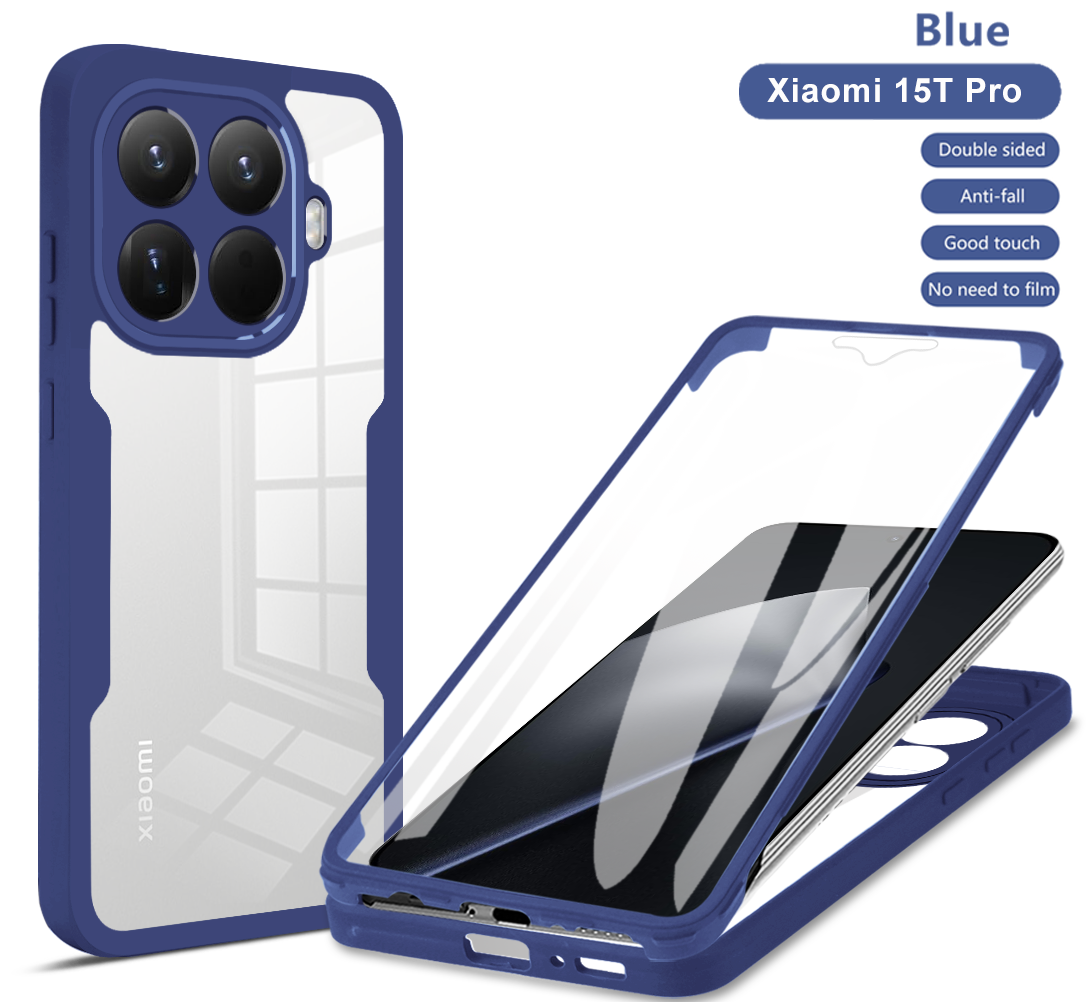 Чехол Для Xiaomi 15T Pro/Сяоми 15T Про, soft touch, чехол-кардиомонитор, поликарбонат (PC), защита камеры, ударопрочный, усиленные углы, Xiaomi, Xiaomi 15T Pro, blue,
