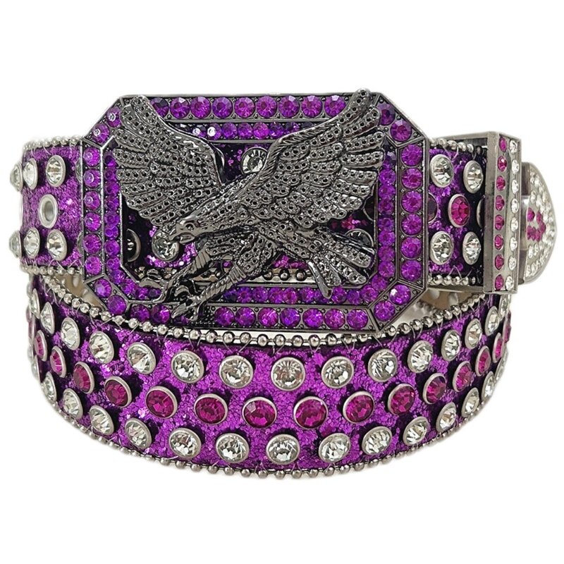 Цепной пояс с камнями