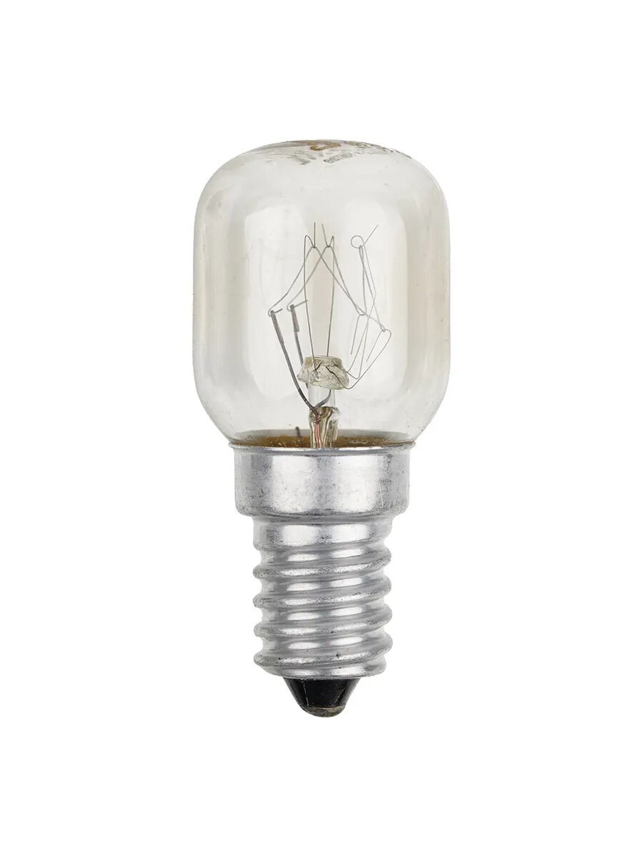 Лампа накаливания 25 Вт Е14 для холодильника