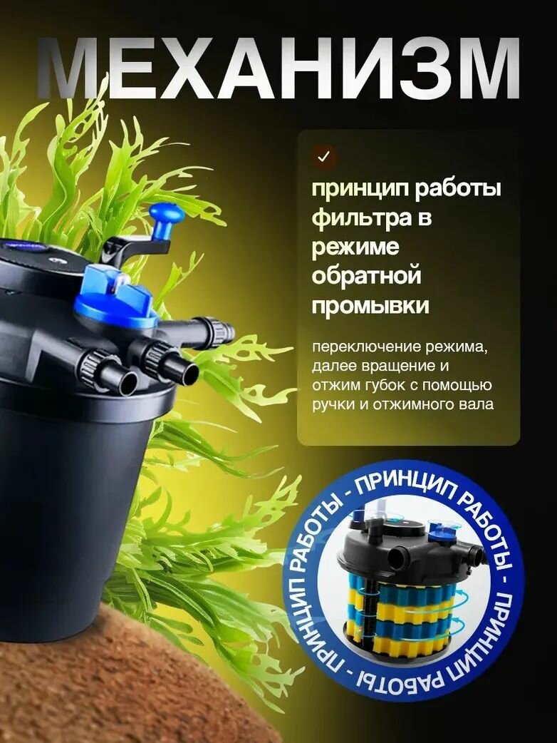 Напорный фильтр для пруда — фото 1