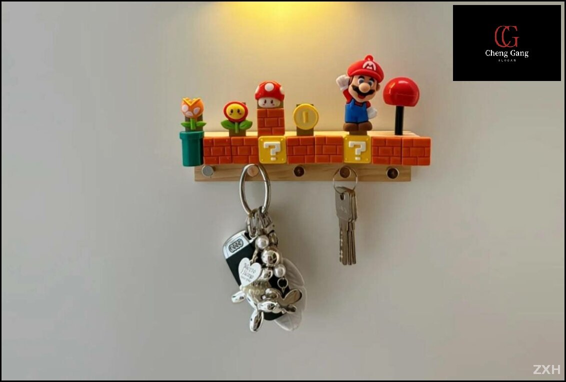 Эксклюзивный мультяшный держатель Super Mario для ключей от входной двери