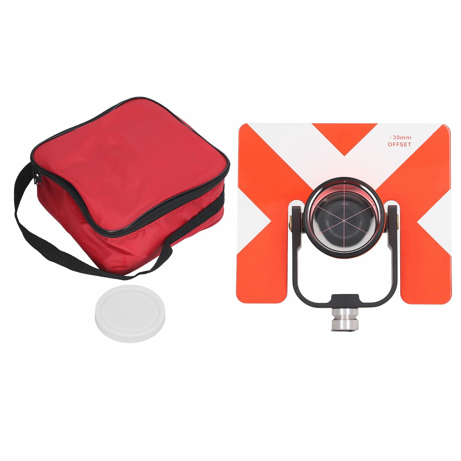 Обзорная призма с одной наклонной призмой, эффективный диаметр 64 мм, объектив 0 или -30 мм для тахеометра