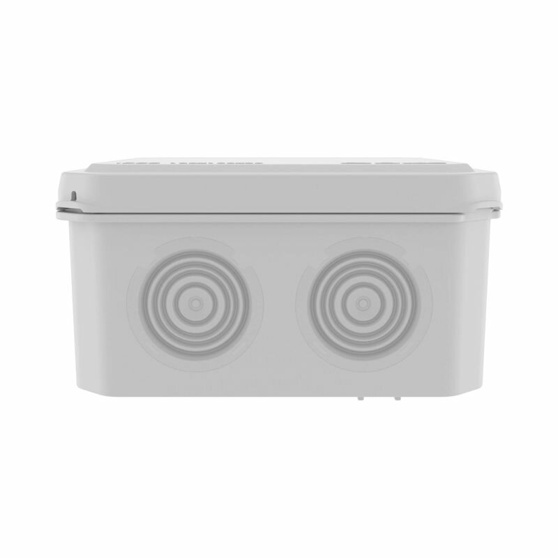 Ответвительная коробка DKC с 10 кабельными вводами, диаметр 25/20 мм, IP55, 100х100х50 мм