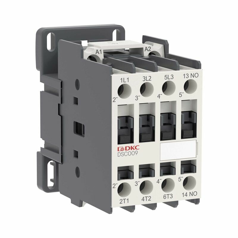 Контактор магнитный YON DSC009 9A 4кВт AC3 3P кат.220В AC 1НО YON, DKC DSC009-3C10A230 (1 шт.)