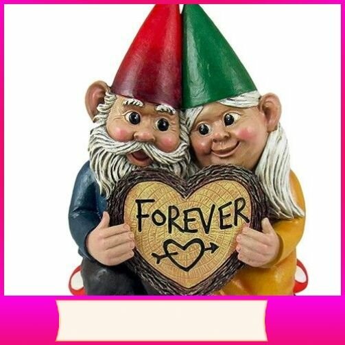 Эксклюзивный гном для декора с белоснежной бородой