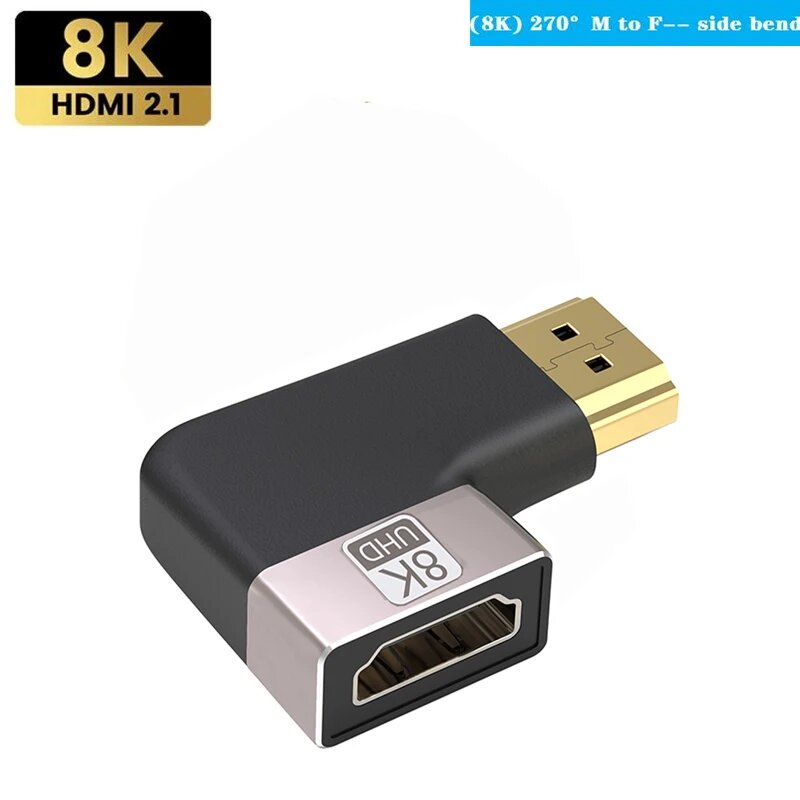FDBRO HDMI удлинитель папа-мама 8K 4K 8K 270 CW Adapter