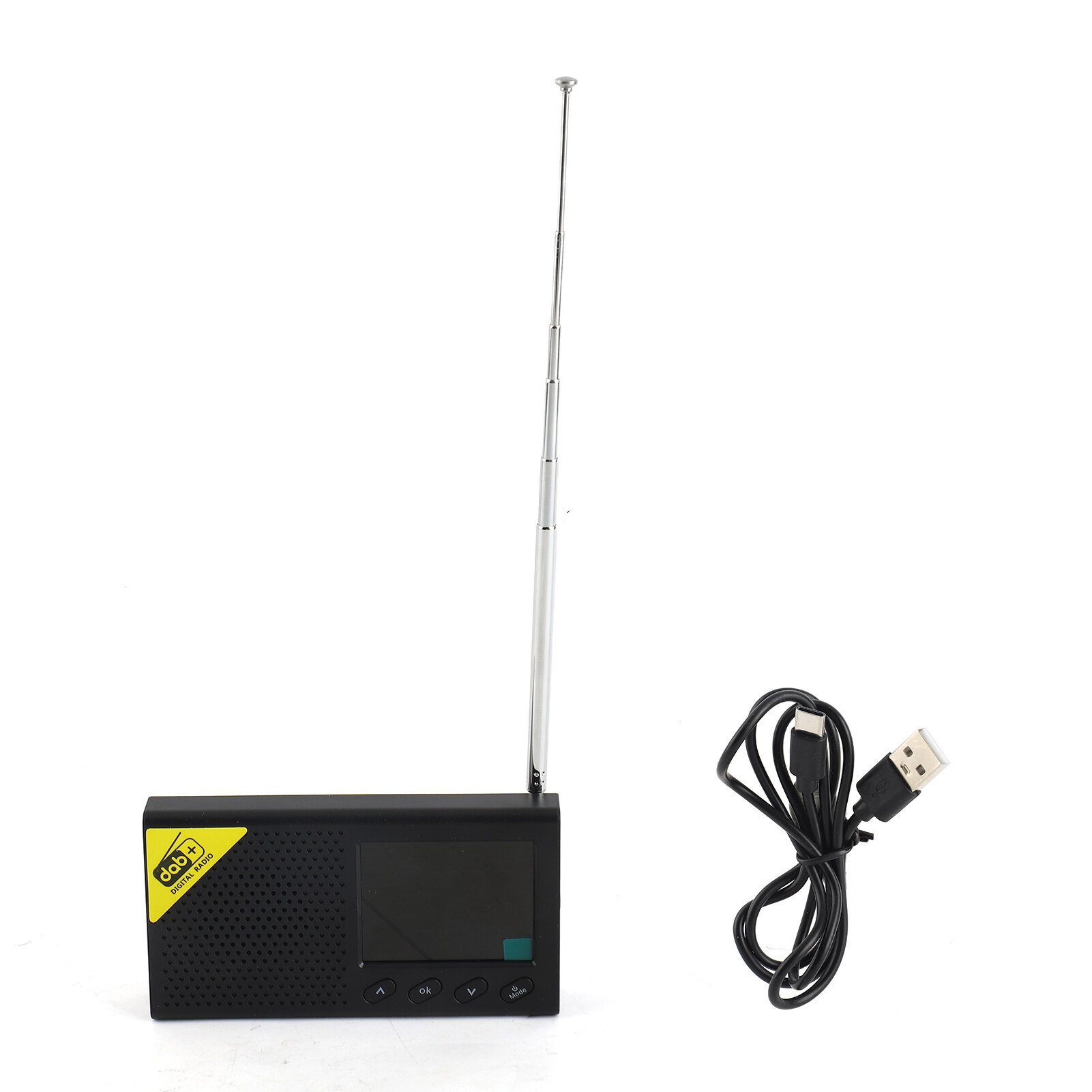Digital Dab FM Radio с BT, портативным цифровым радиопроводным радиоприемником беспроводной DAB+FM-приемник со звуковой системой стереодинамики, ЖК-дисплеем, многоязыком