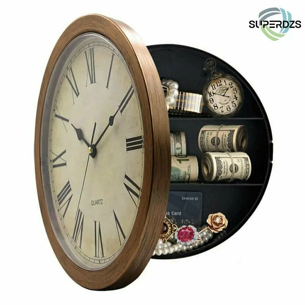 Сейф Для Денег И Документов, Имеет Два Цвета, Дизайн Секретного Пространства, Диаметр 25 См, Вес 690 Грамм. SuperDZS