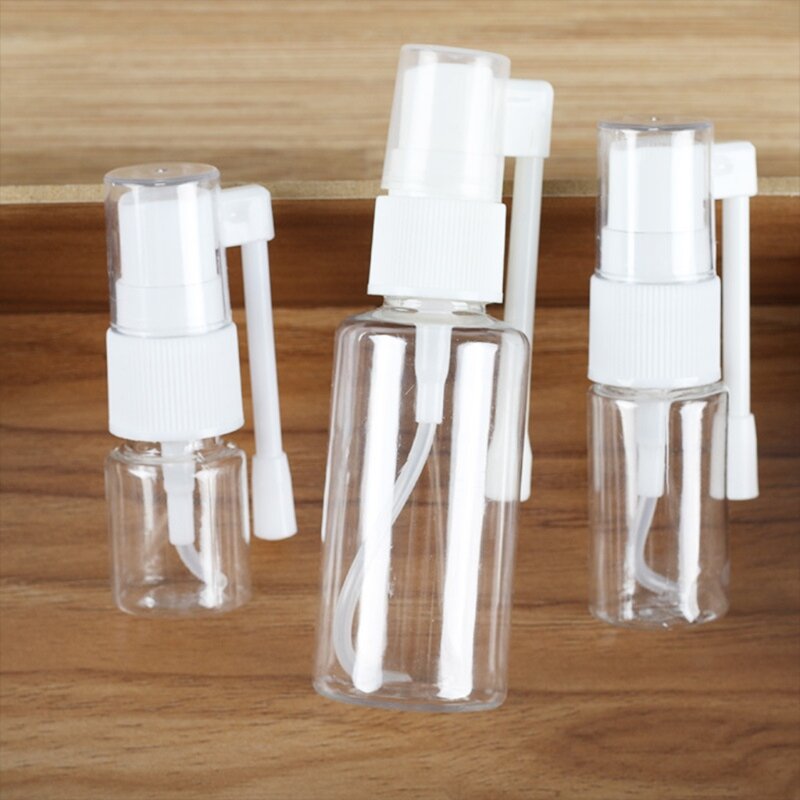 10шт, вращающаяся насадка для носа слона, прозрачный флакон-распылитель-30 мл