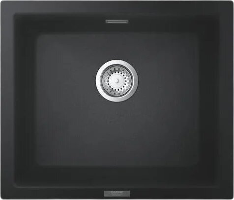 Мойка кухонная Grohe K700U 31654AP0 53x46, прямоугольная, мойка для кухни, врезная, черная, матовая