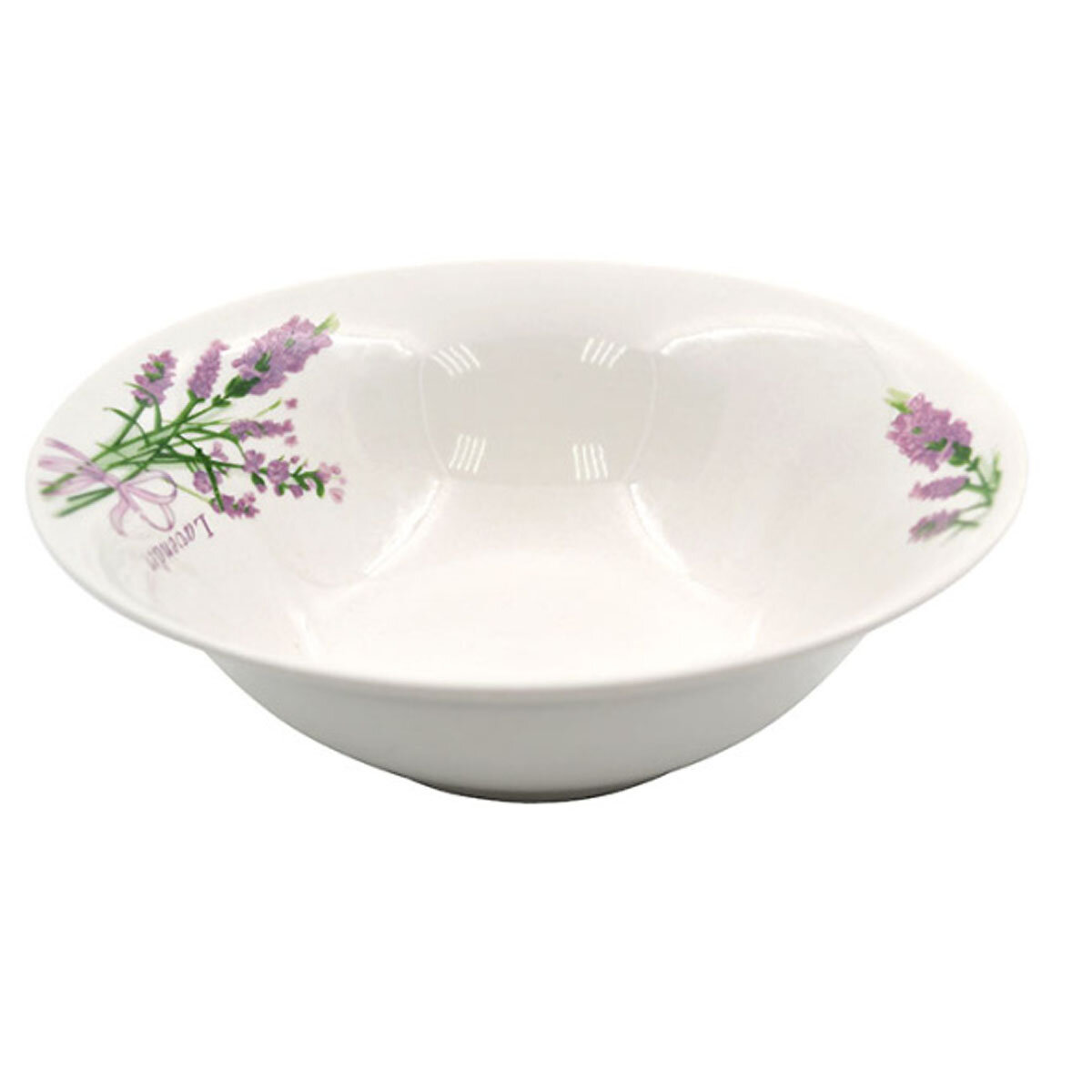 Салатник LaveniR "Лаванда", эконом, фарфор, 970 мл, 20,5 см