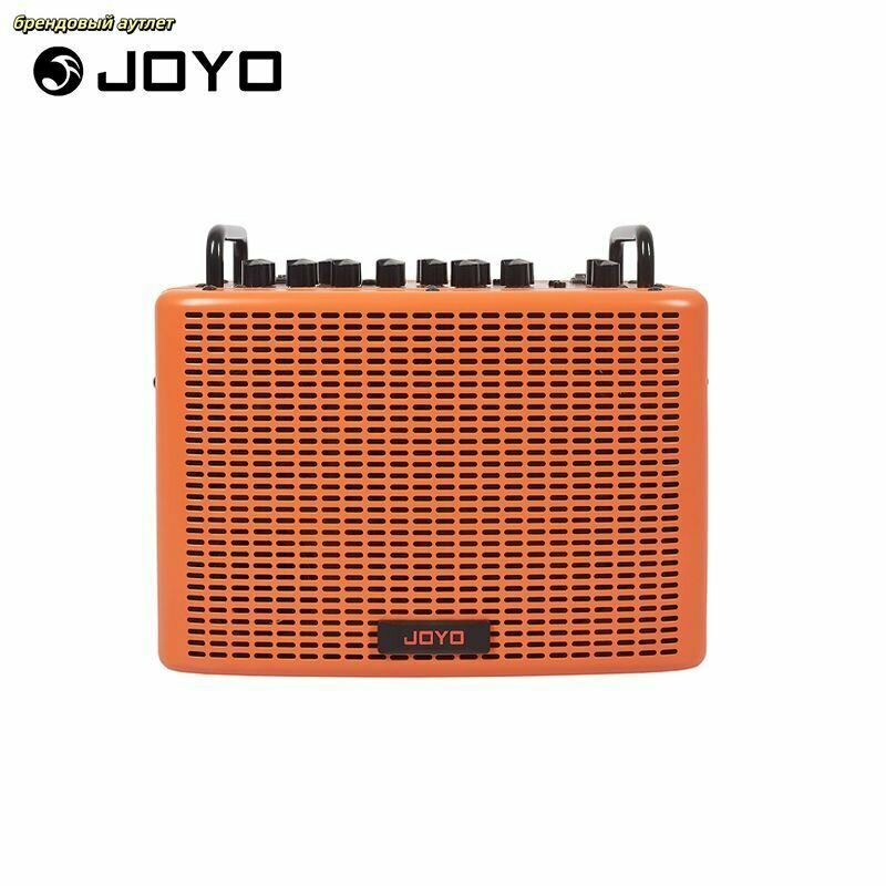 JOYO BSK-40 Orange Акустический комбинированный усилитель, перезаряжаемый гитарный и вокальный двухканальный гитарный усилитель с драм-машиной, эффектами реверберации хоруса и задержки BSK 40