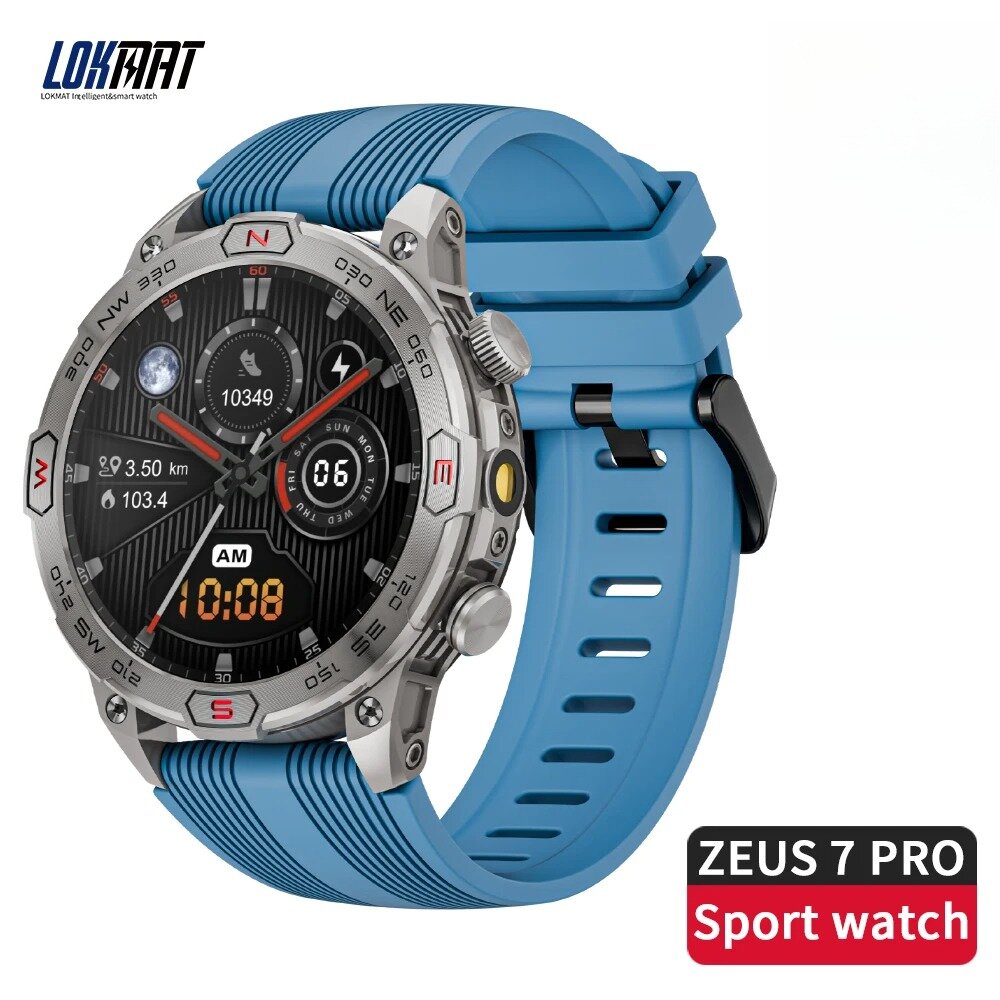 LOKMAT ZEUS 7 Pro Sport Smart Watch Водонепроницаемые Уличные Умные Часы С Amoled-экраном