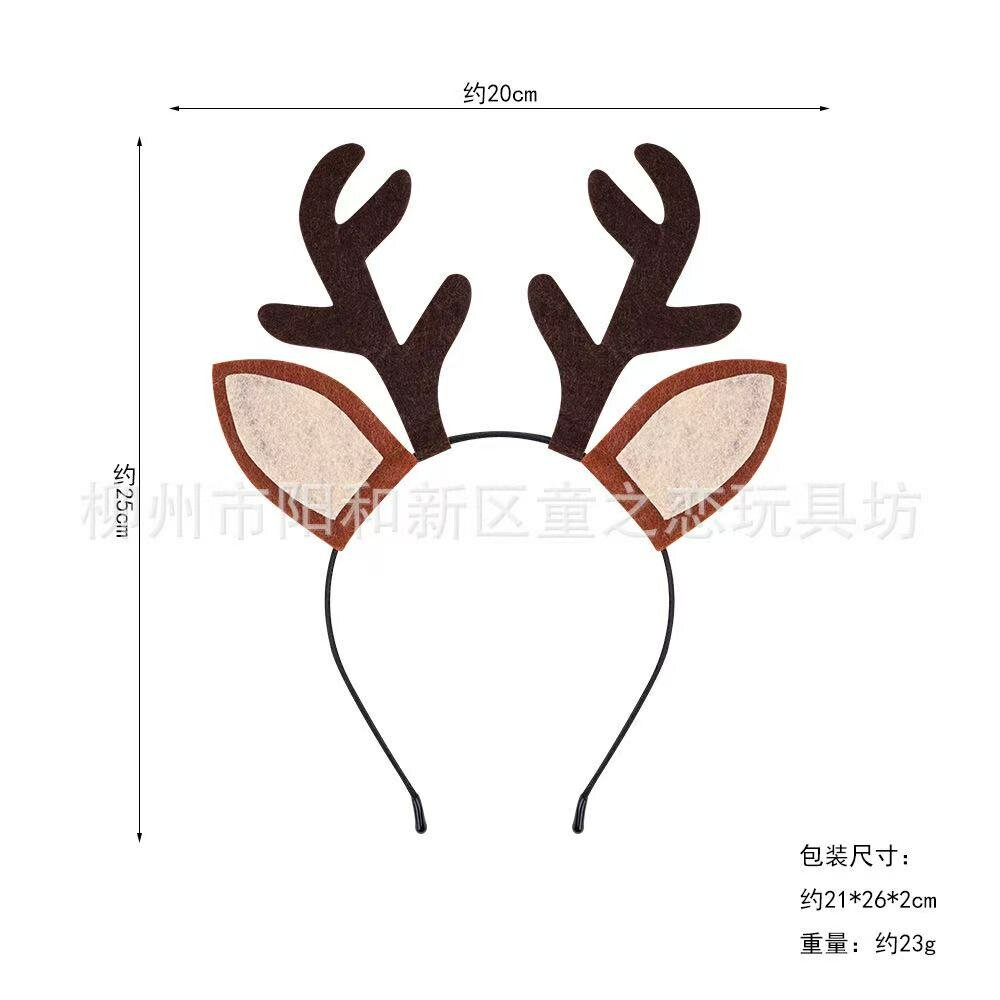 Детские оленя костюм рождественский косплей наряд оленя рога, Набор из 3 предметов