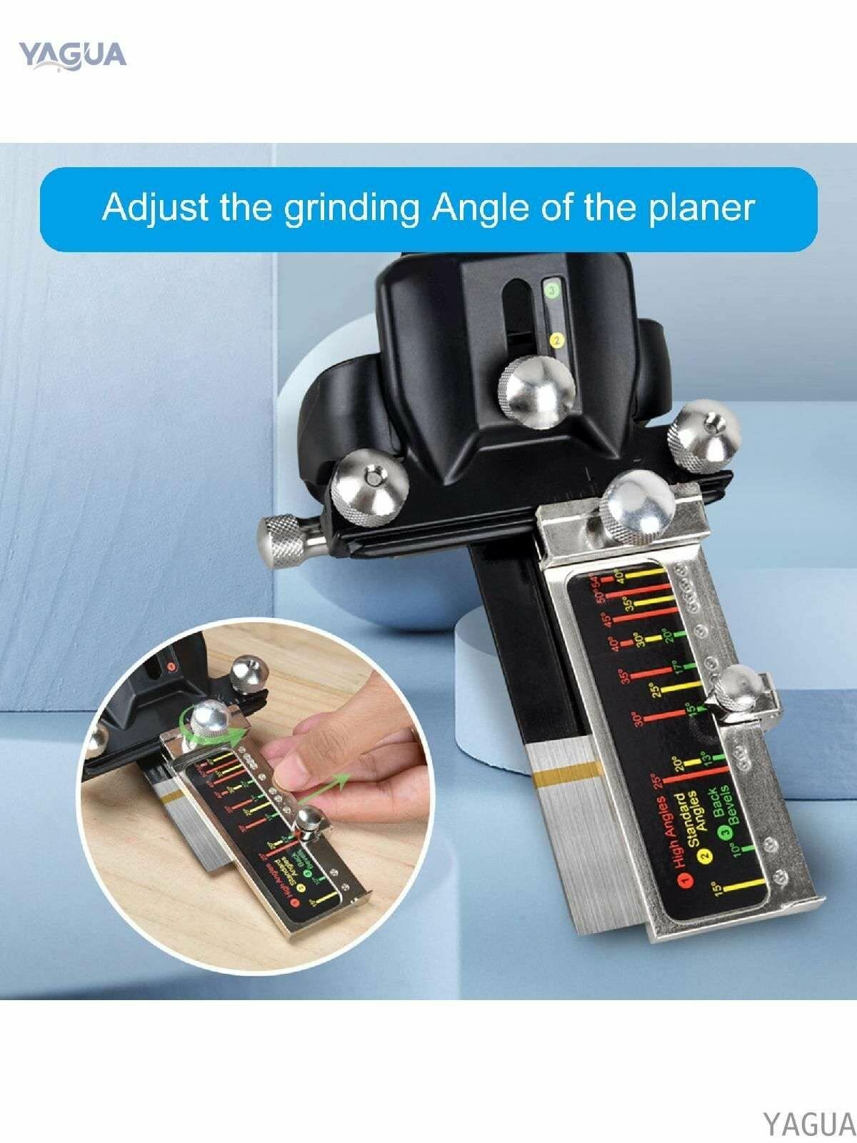 Держатель регулируемый для заточки стамесок, ножей рубанков, тележка YAGUA