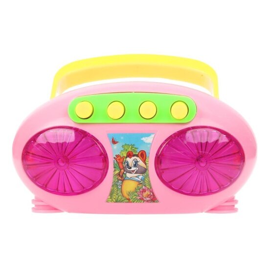 Музыкальная игрушка Умка ZY993356-R1 Магнитофончик 25+ песен, фраз и звуков Шаинский музыка