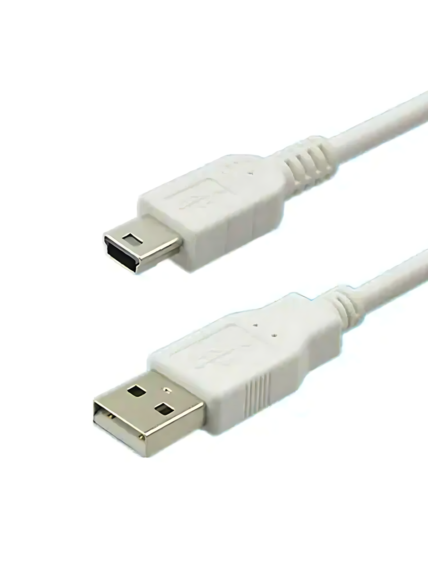 Кабель питания USB 2.0 на Mini USB, длина 45 см, белый, для смартфонов