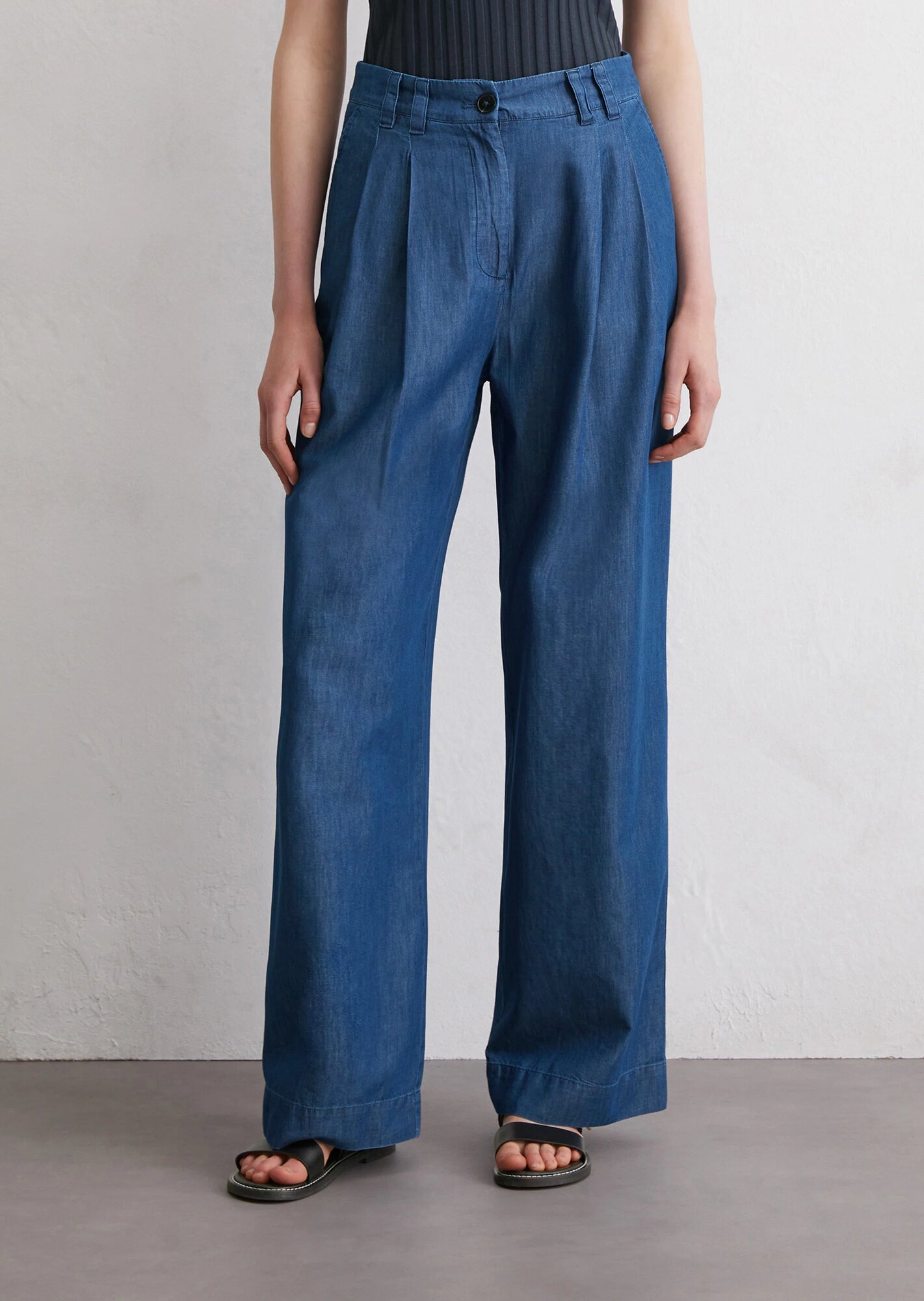 Брюки палаццо