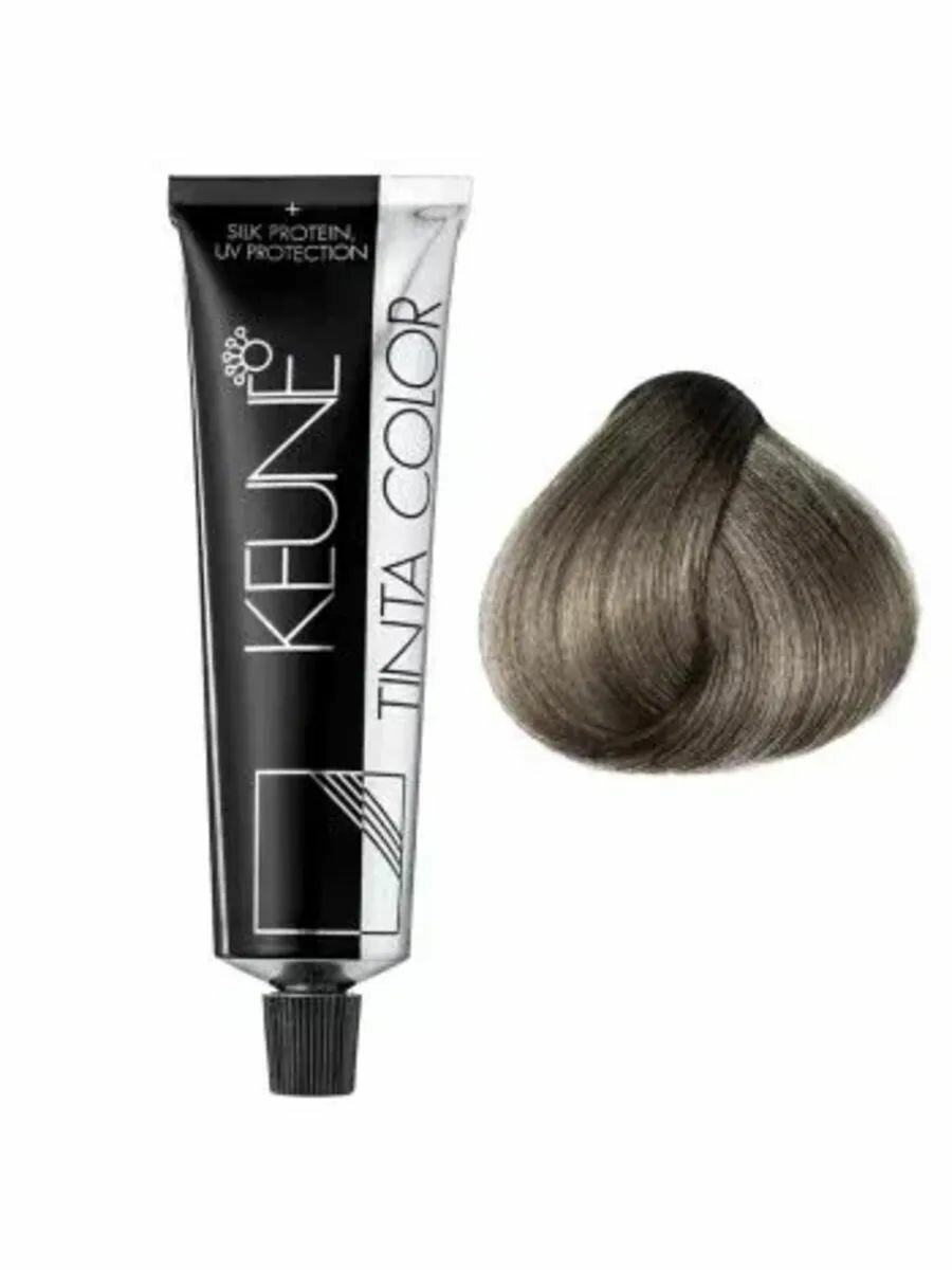 6.1 Краска для волос Tinta Color Темный блонд пепел, 60 мл