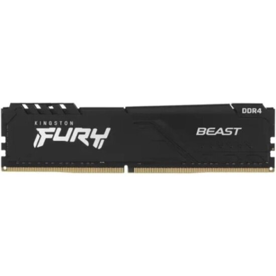 Оперативная память Kingston FURY Beast 16GB DDR4-3200 DIMM Black (KF432C16BB1/16WP)