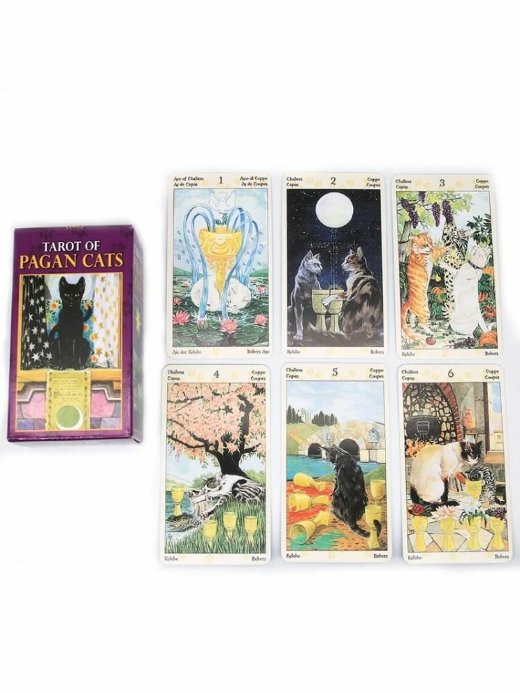 Карта Таро "Языческие кошки" № 97