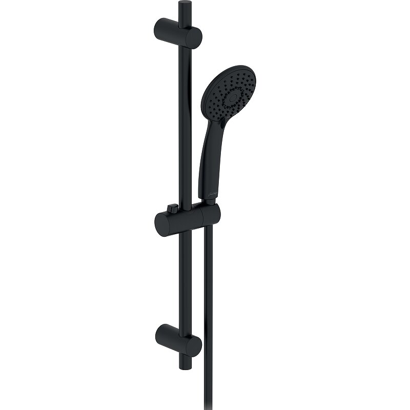 Душевой гарнитур Jacob Delafon Oscar E29848-BL, черный, матовый, латунь, пластик