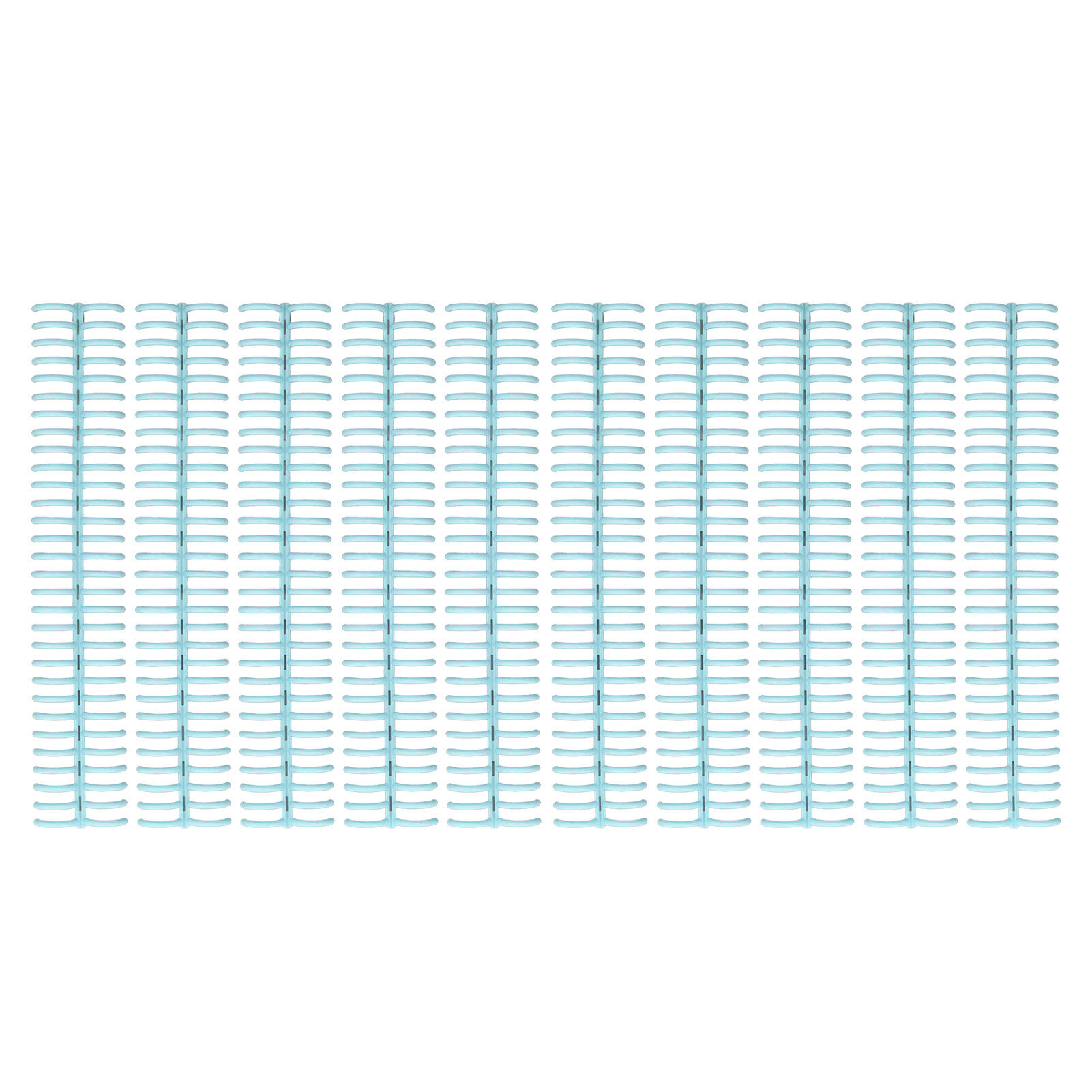 10 шт. переплетных корешков, 150 страниц, 30 пластиковых колец, переплетных гребней, легко открываются и закрываются, добавляются 19 мм для бумаги формата А4, светло-зеленые