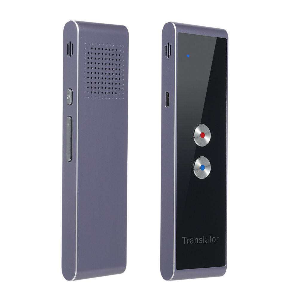 Портативное устройство для перевода на 97 языков Голосовой перевод Онлайн-перевод Синхронный перевод Приложение для перевода текста/фото Поддержка записи речи в текст Мини-карманный переводчик для обучения, путешествий и делового общения