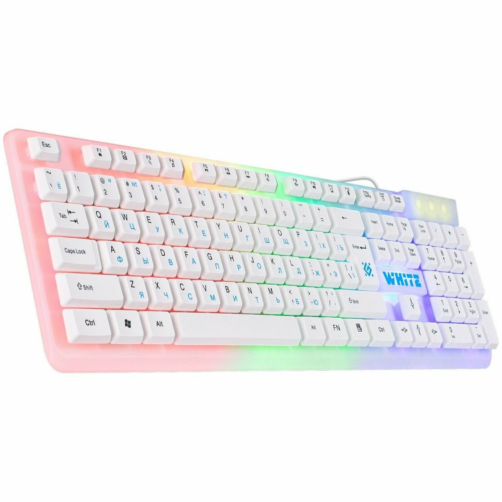 Клавиатура игровая (45172) White GK-172 RU