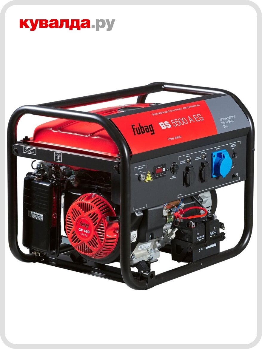 Бензиновый генератор FUBAG BS 5500 А ES с возможностью автоматизации
