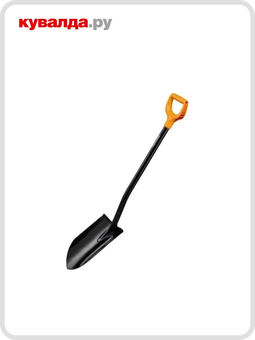 Лопата штыковая FISKARS 1067516 с удлиненным лезвием XL Blade