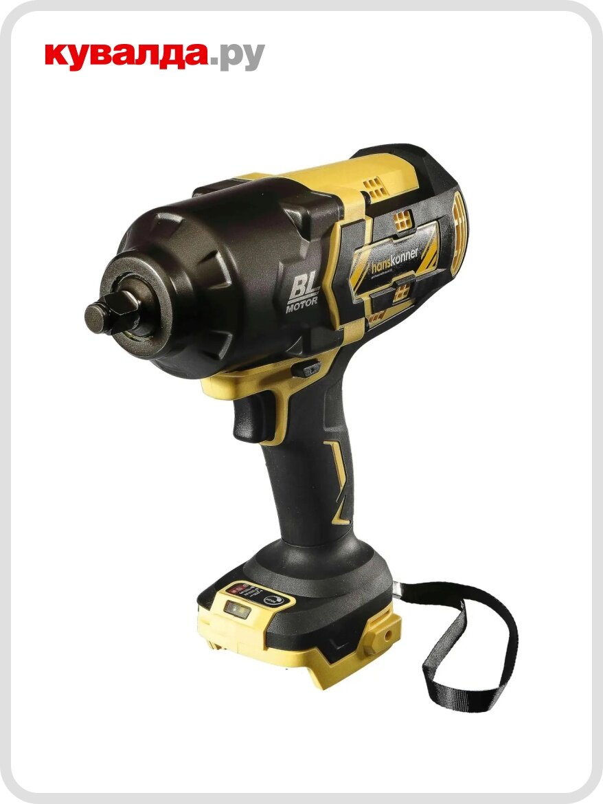 Гайковерт аккумуляторный HANSKONNER HCD18100S без АКБ и ЗУ